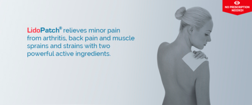 LidoPatch – OTC Lidocaine Pain Patch